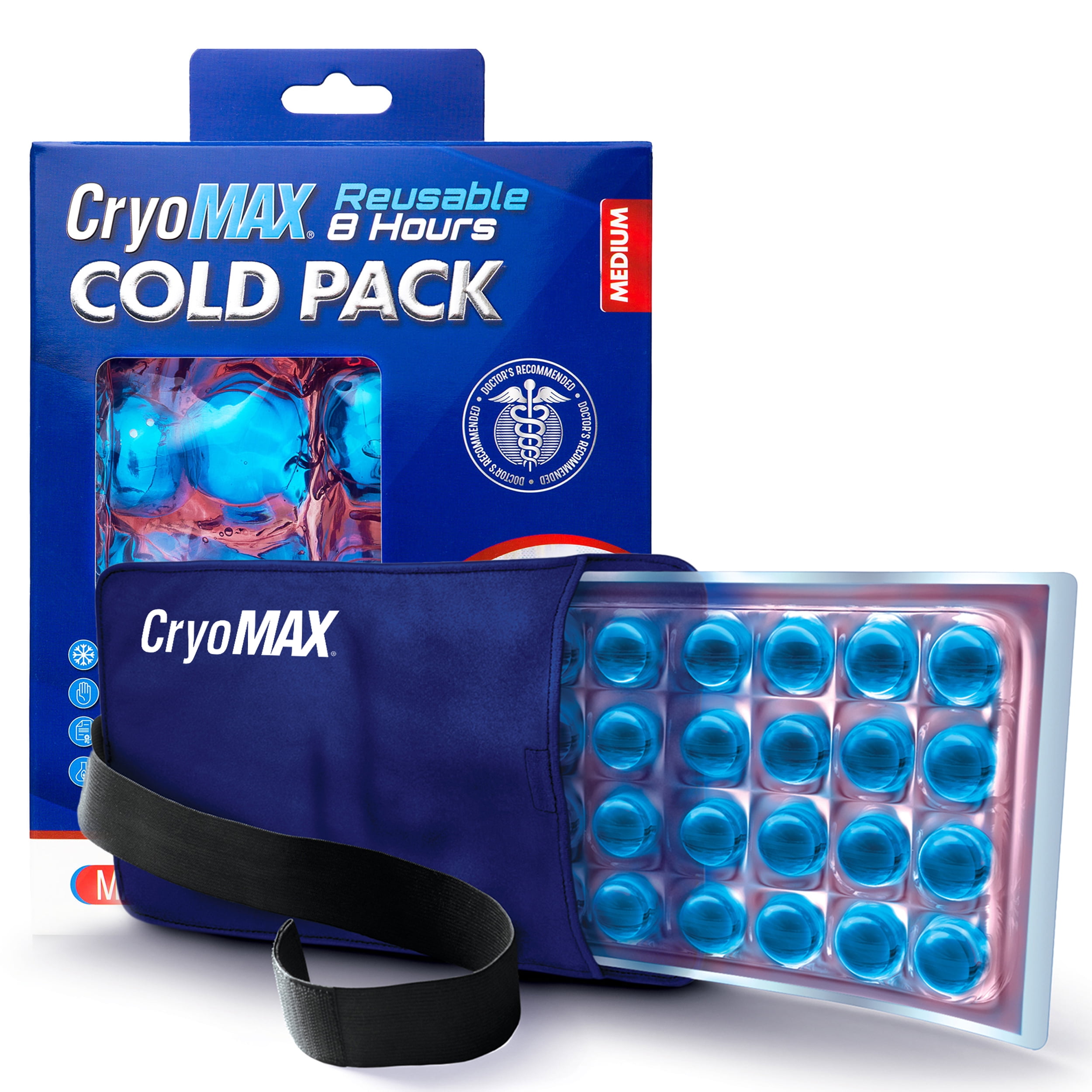CryoMax Reusable 8 Hour Medium Cold Pack - Walmart.com