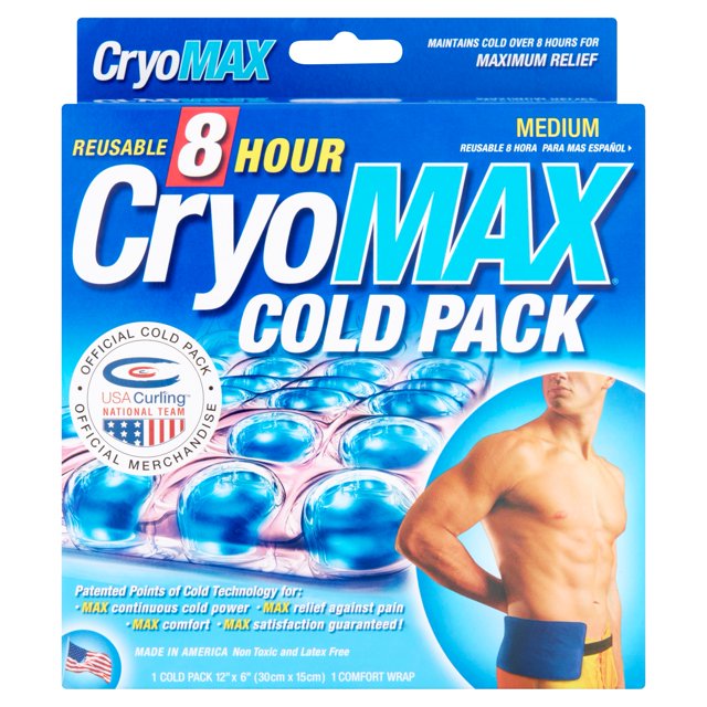 CryoMax Reusable 8 Hour Medium Cold Pack - Walmart.com