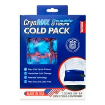 CryoMAX 8 Hour Reusable Cold Pack, Ice Therapy for Body, Medium, 6 x 12 ...