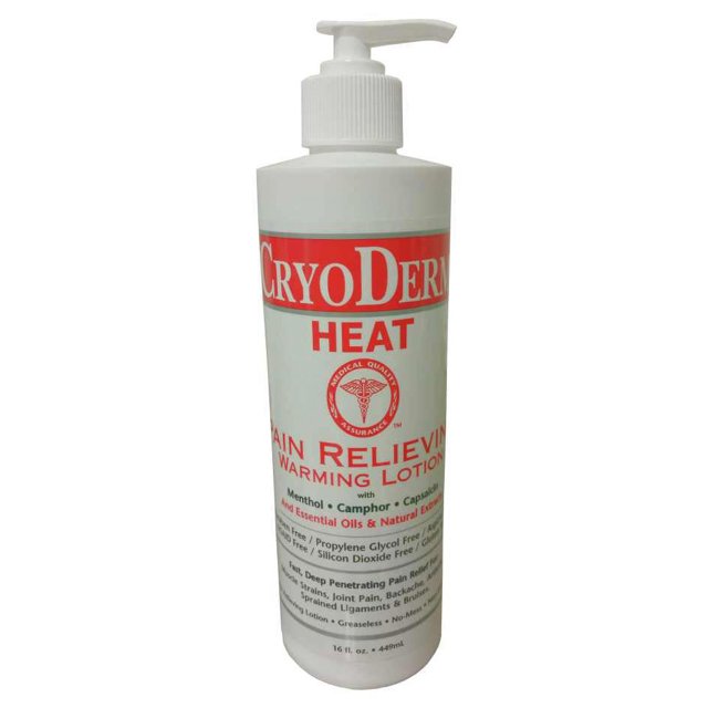 Cryoderm Heat 16 oz Pump - Walmart.com