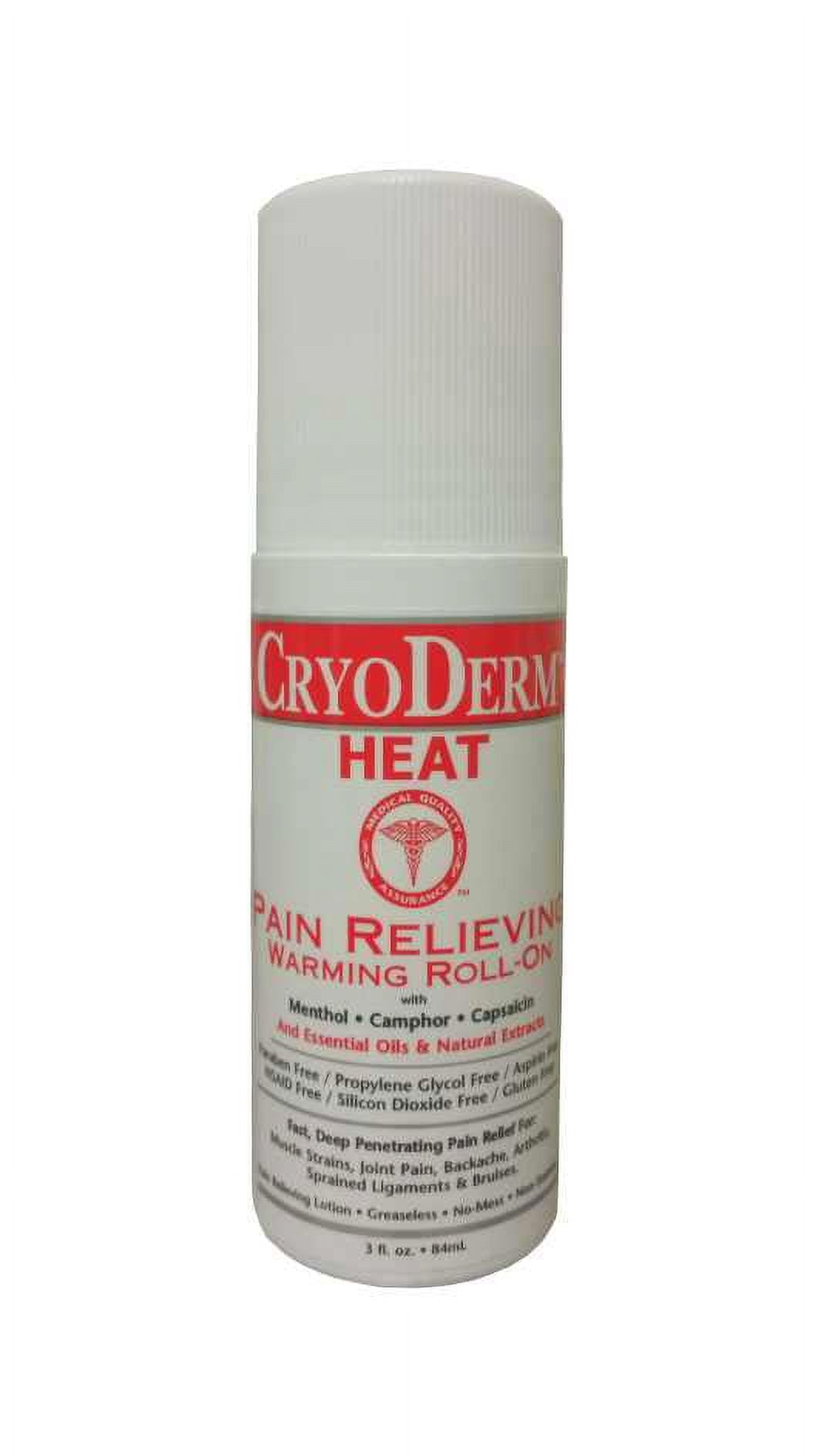 Cryoderm Heat Roll On - Walmart.com