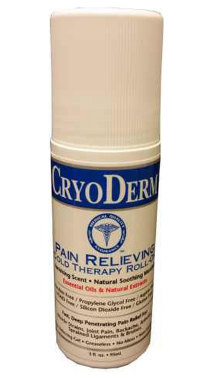 Cryoderm Pain Relieving 3 oz Roll On - Walmart.com