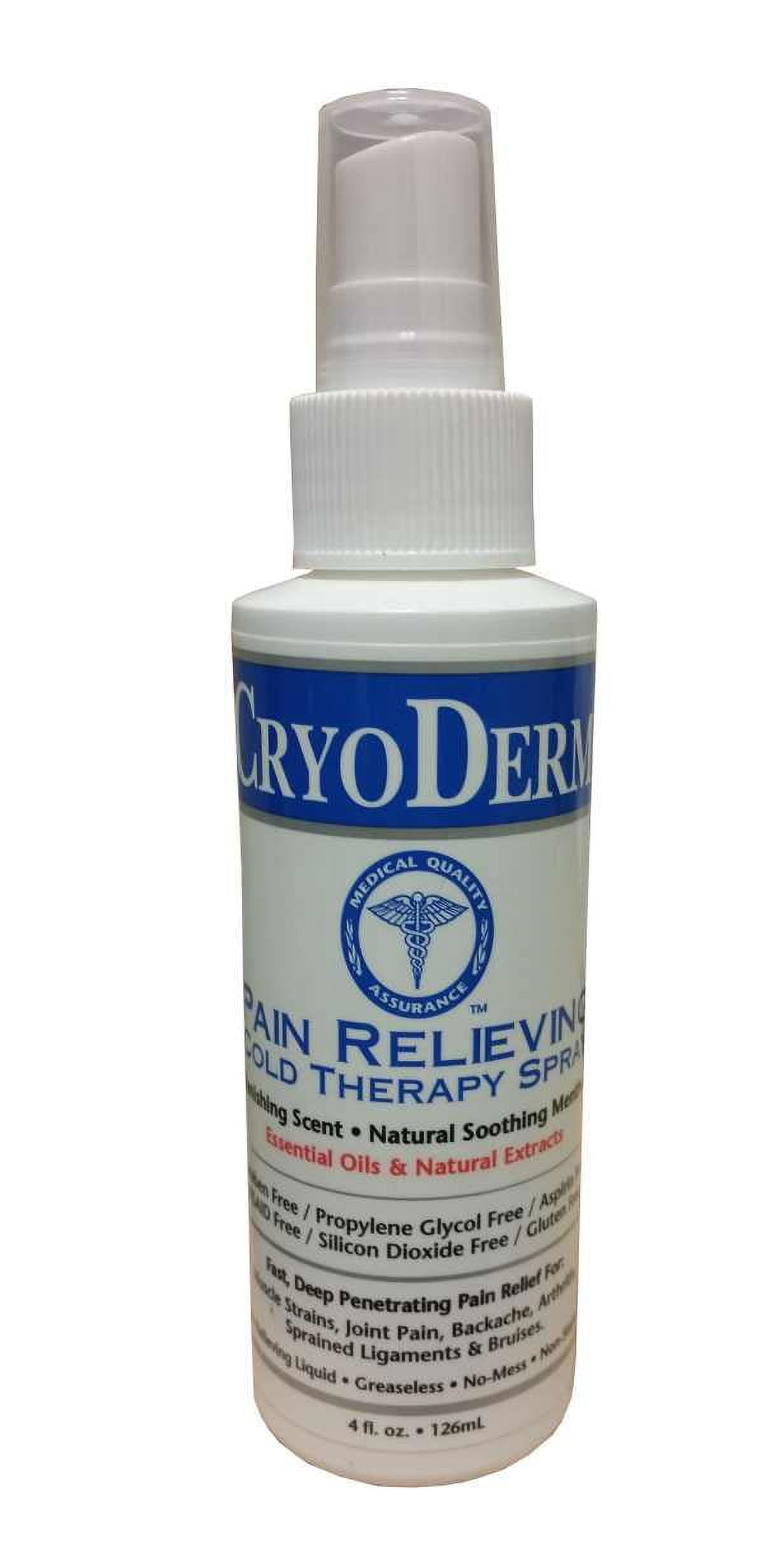 Cryoderm Pain Relieving Spray 4 oz - Walmart.com