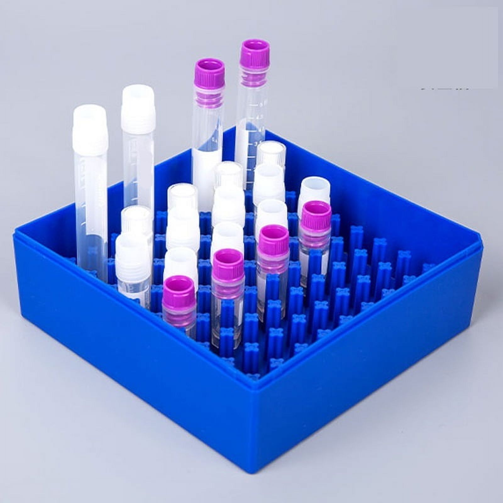 Cryotube Box 25 Holes, 81 Holes, 100 Holes Are Suitable for 1-2ml ...
