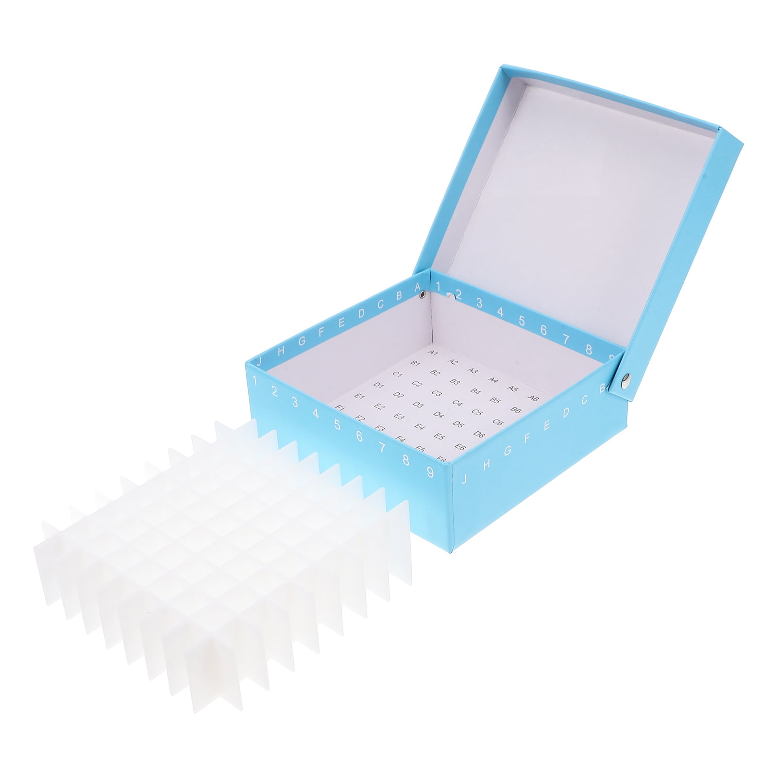 Cryovial Freezer Box Test Tubes Storage Freezer Box Vial Tube Box ...