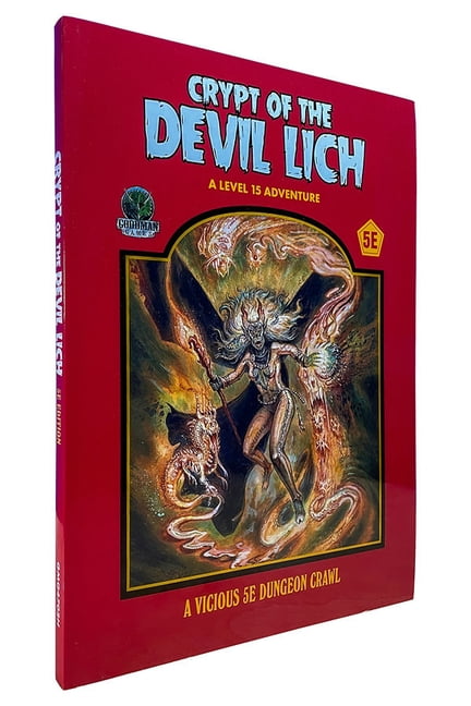 Crypt of the Devil Lich - 5e - Softcover Edition, (Paperback) - Walmart.com