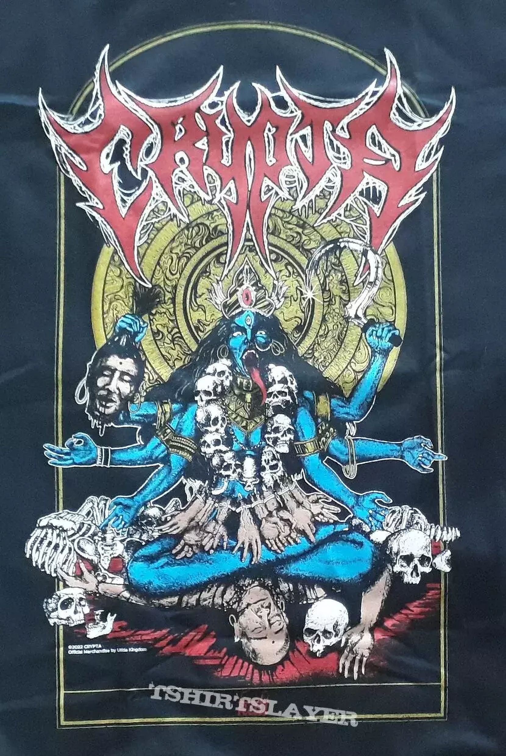 Crypta Band Black T-shirt Cotton Full Size Unisex S-5xl - Walmart.com