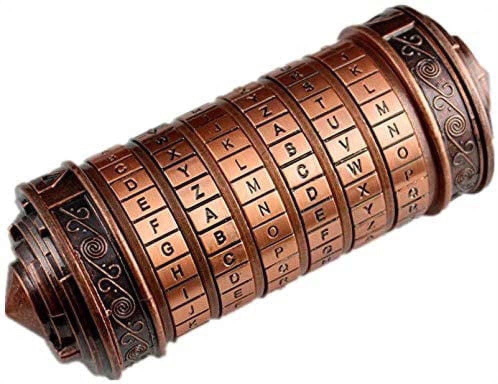 Cryptex Da Vinci Code Mini Cryptex Lock Puzzle Boxes with Hidden ...