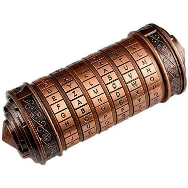 Cryptex Da Vinci Code Mini Cryptex Lock Puzzle Boxes with Hidden ...