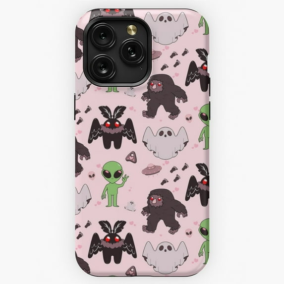 Cryptic Cuties Cute Mythical Monster Pattern iPhone Case 17 11 12 13 14 15 16 Pro Max - Walmart.com