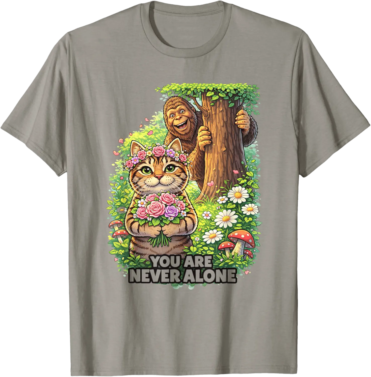 Cryptid , Cat , Cat , Cat Taking Selfie Joke T-Shirt - Walmart.com