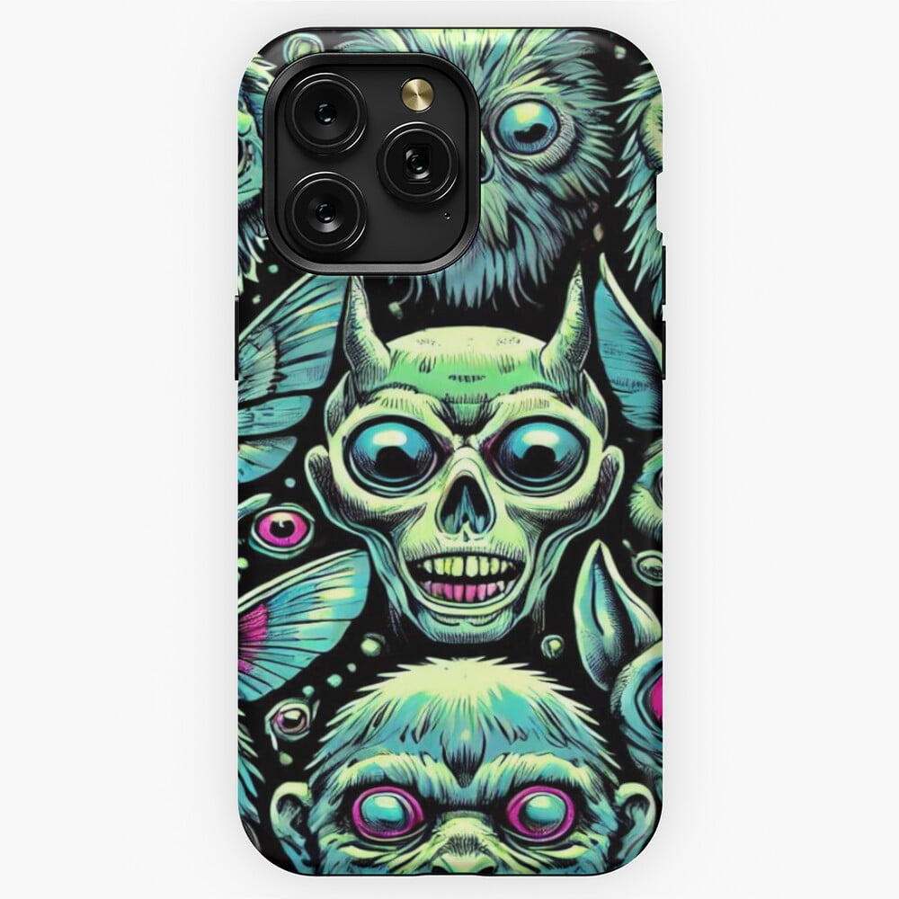 Cryptid Chaos Reloaded Trendy Mythical Creature Gift iPhone Case 17 16 ...