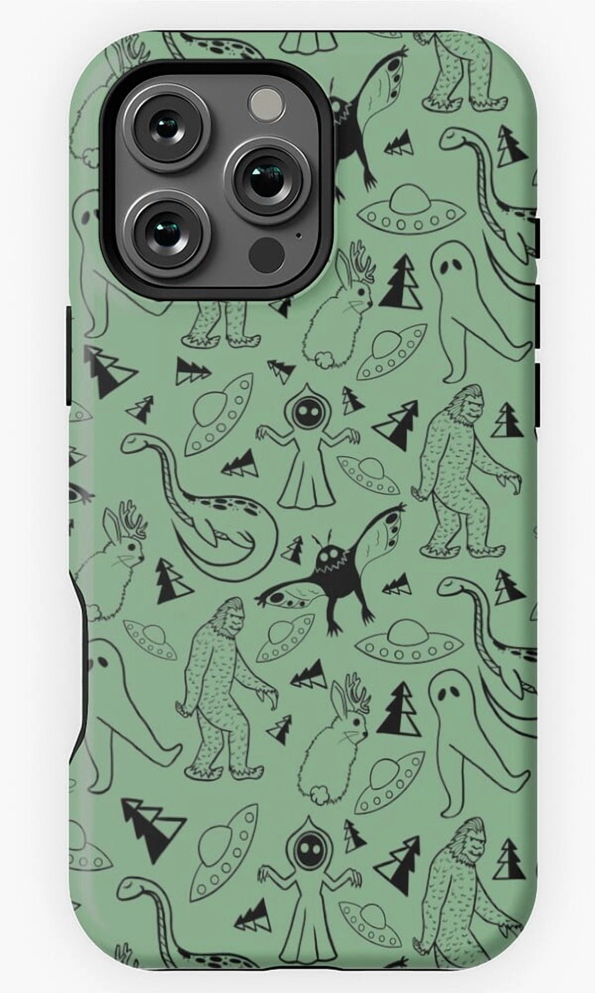 Cryptid Classics Mythical Creature Design Phone Case for iPhone 16 15 ...