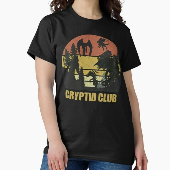 Cryptid Club Monster Hunting Adventure Field Explorer Badge Unisex T ...