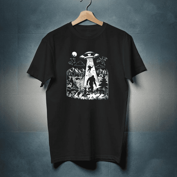 Cryptid Monster Graphic Hoodie, Unisex Mythical Creatures - Walmart.com