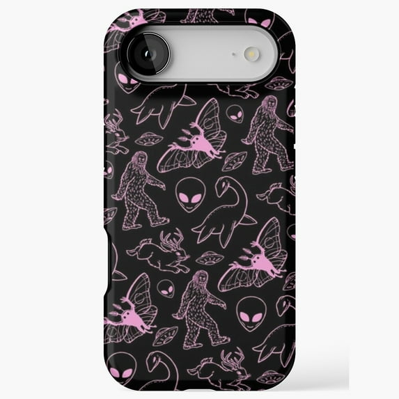 Cryptid Pattern Folklore Monster Design Compatible Phone Case for ...