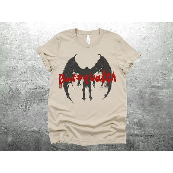 Cryptid T-shirt, Batsquatch Shirt, Cryptozoology, Creepy Cryptid Shirt ...