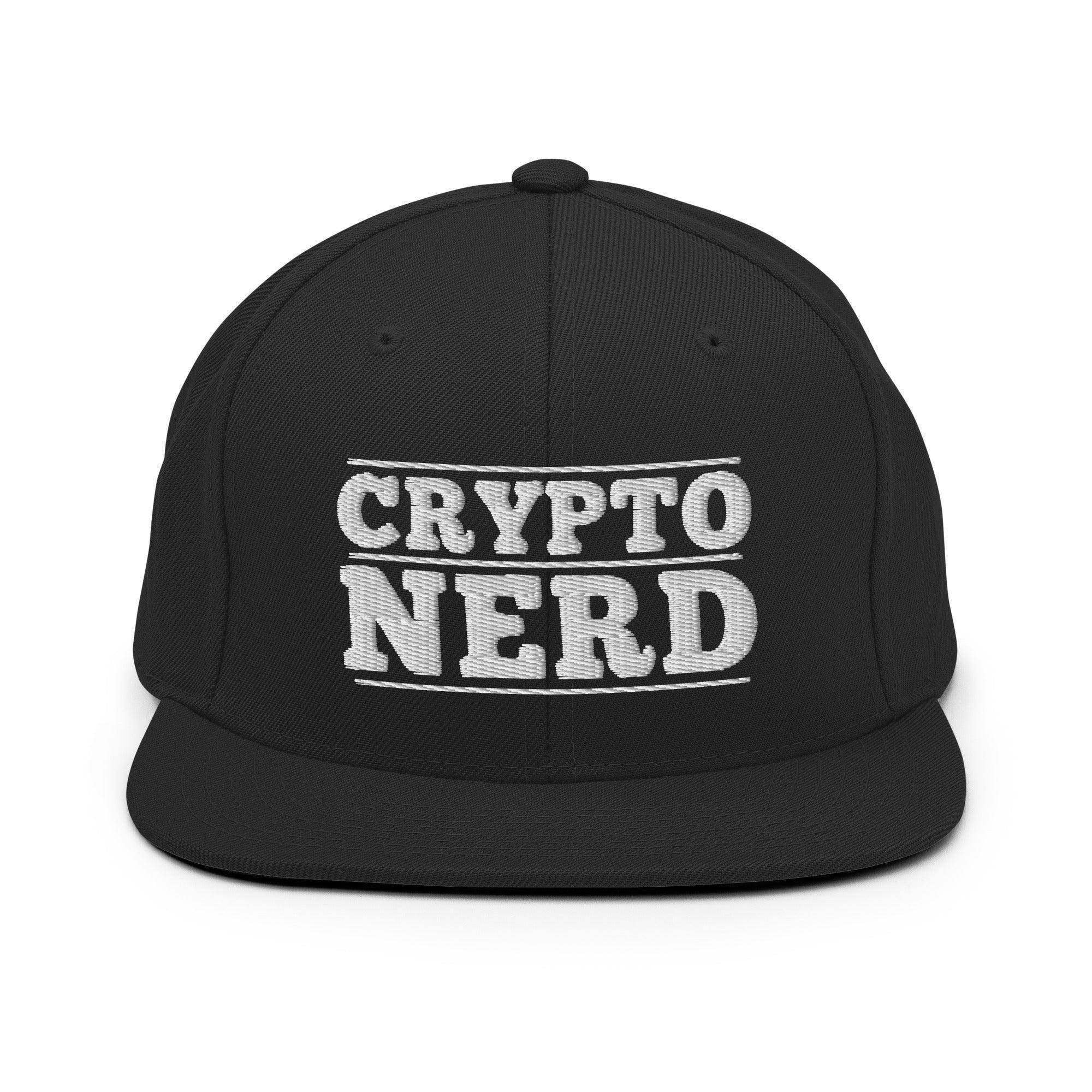 Crypto Nerd Snapback Hat - Walmart.com