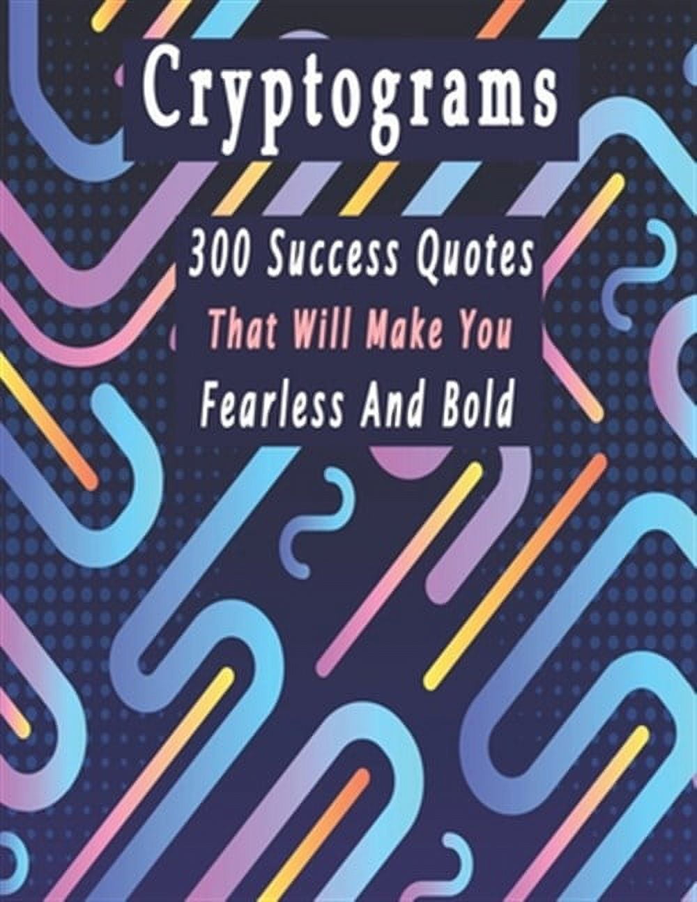 Cryptograms: 300 cryptograms puzzle books for adults large print ...