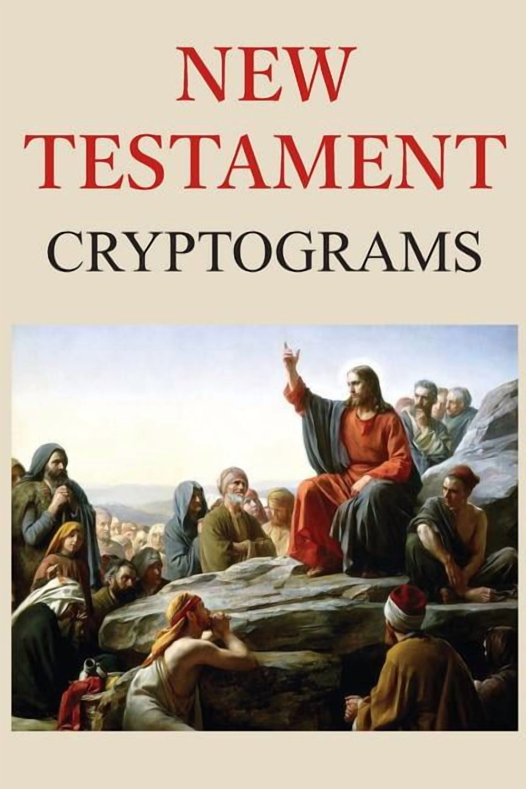 Cryptograms New Testament cryptograms, Book 1, (Paperback) - Walmart.com