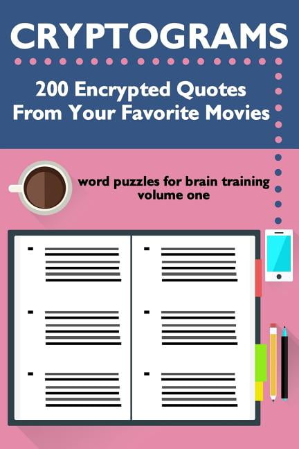 Cryptograms: Word Puzzles for Brain Trai Cryptograms: 200 Encrypted ...