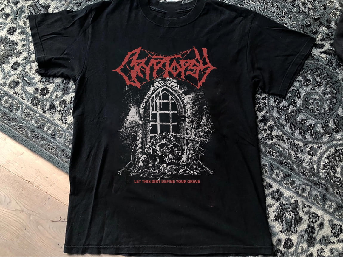 Cryptopsy Band Let This Dirt Define Your Grave UniNew T-Shirt Cotton ...