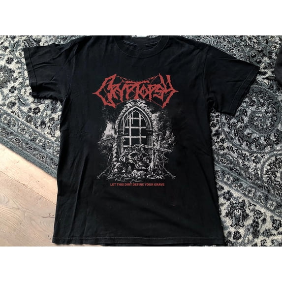 Cryptopsy Band Let This Dirt Define Your Grave UniNew T-Shirt Cotton ...