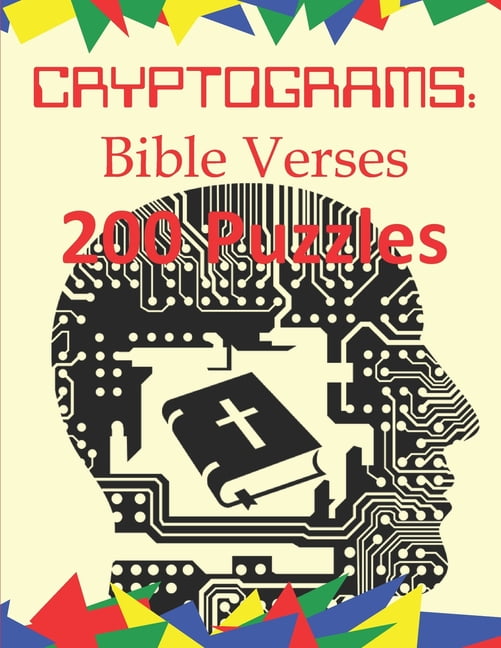 Cryptoware Cryptograms: Cryptograms: Bible Verses: 200 Puzzles of ...