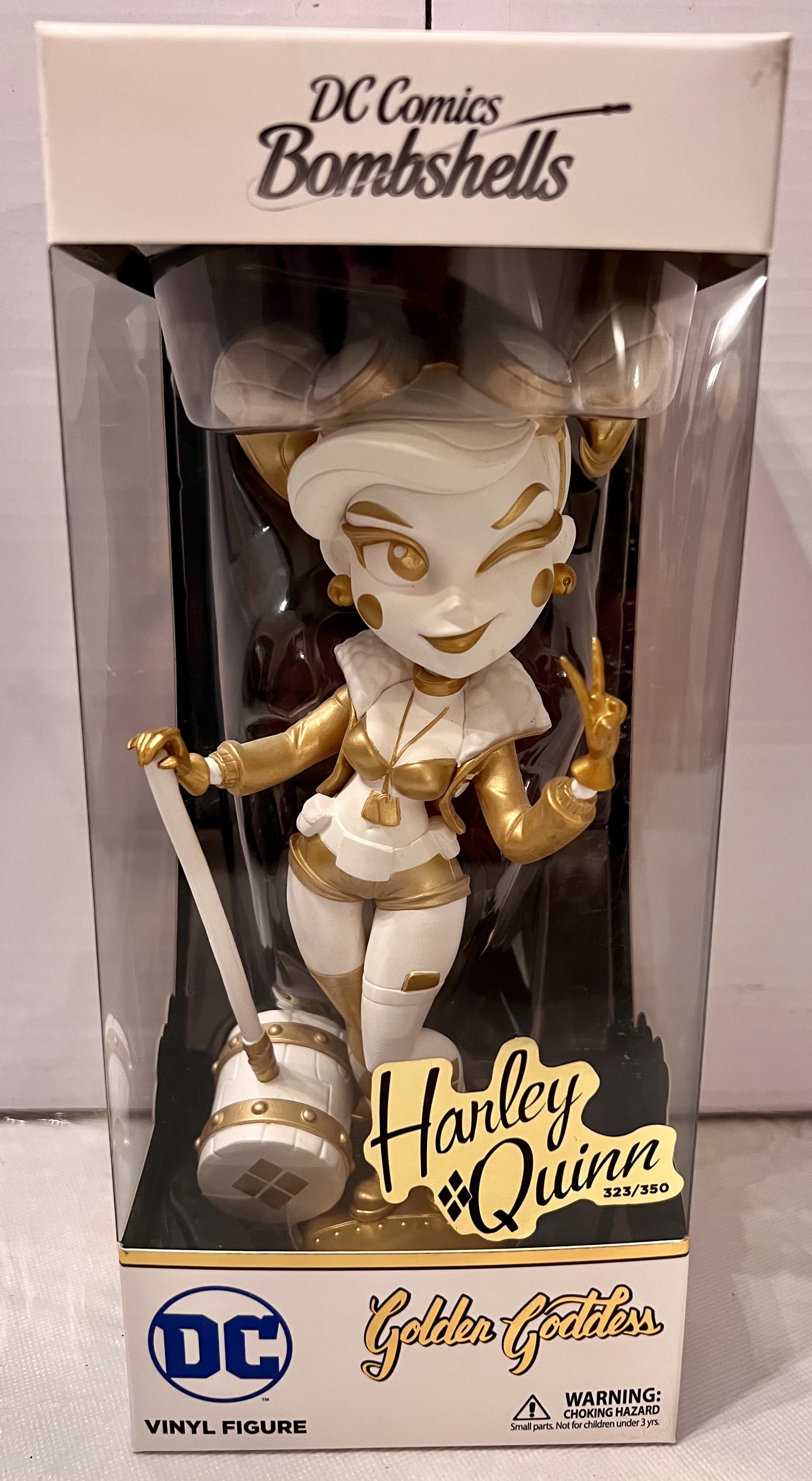 Cryptozoic DC Bombshells Golden Goddess Harley Quinn SDCC 2017 LE350 - Walmart.com