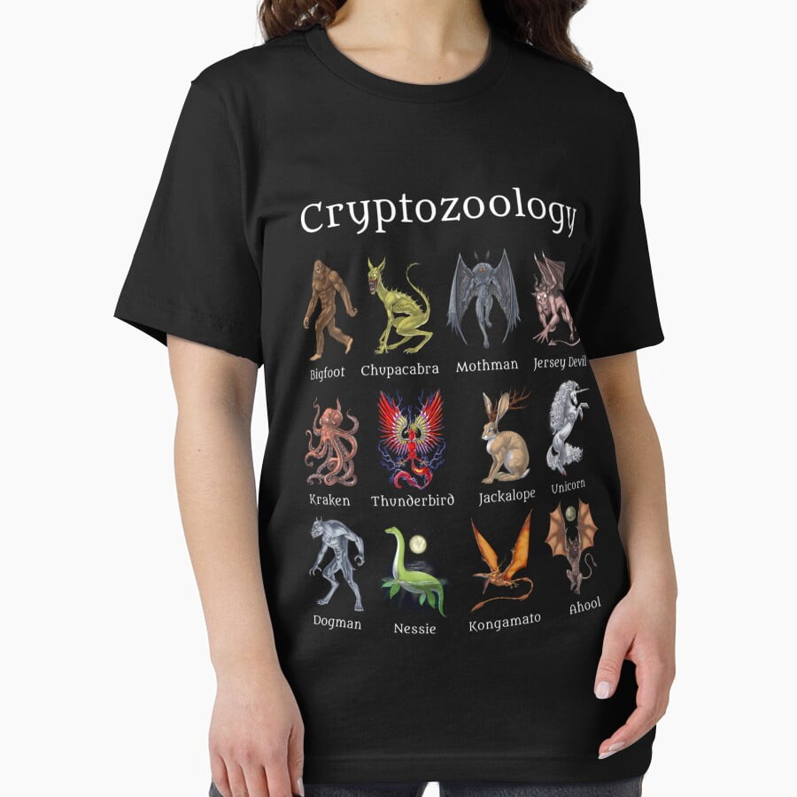 Cryptozoology Cryptid Creatures Field Study Folklore Research Design ...
