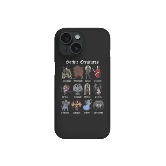 Cryptozoology Mythical Creatures Art Phone Case for iPhone 16 15 14 13 12 11 Pro Max - Walmart.com