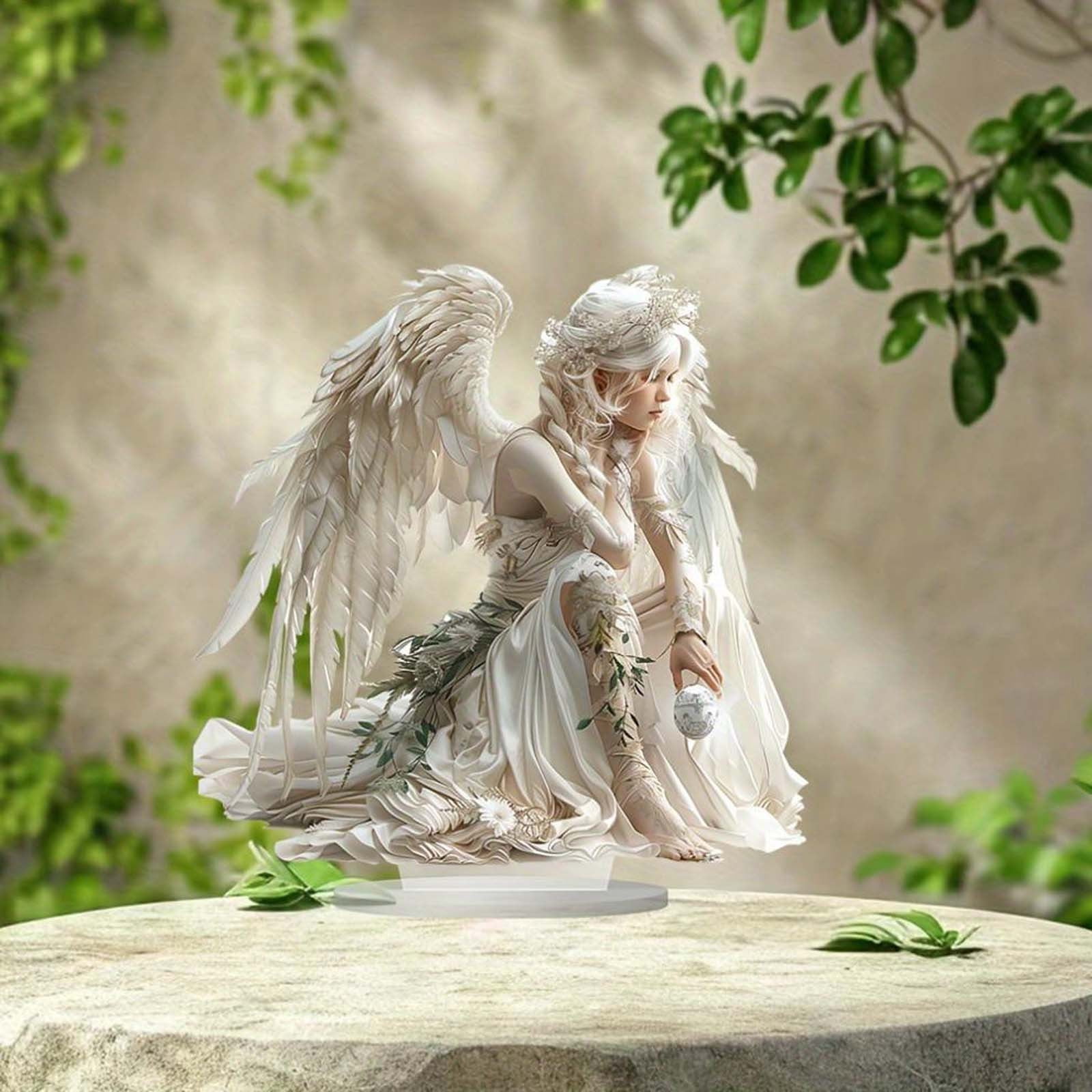 Crystal Acrylic Decor, Inspirational Desk Ornament, Motivational ...