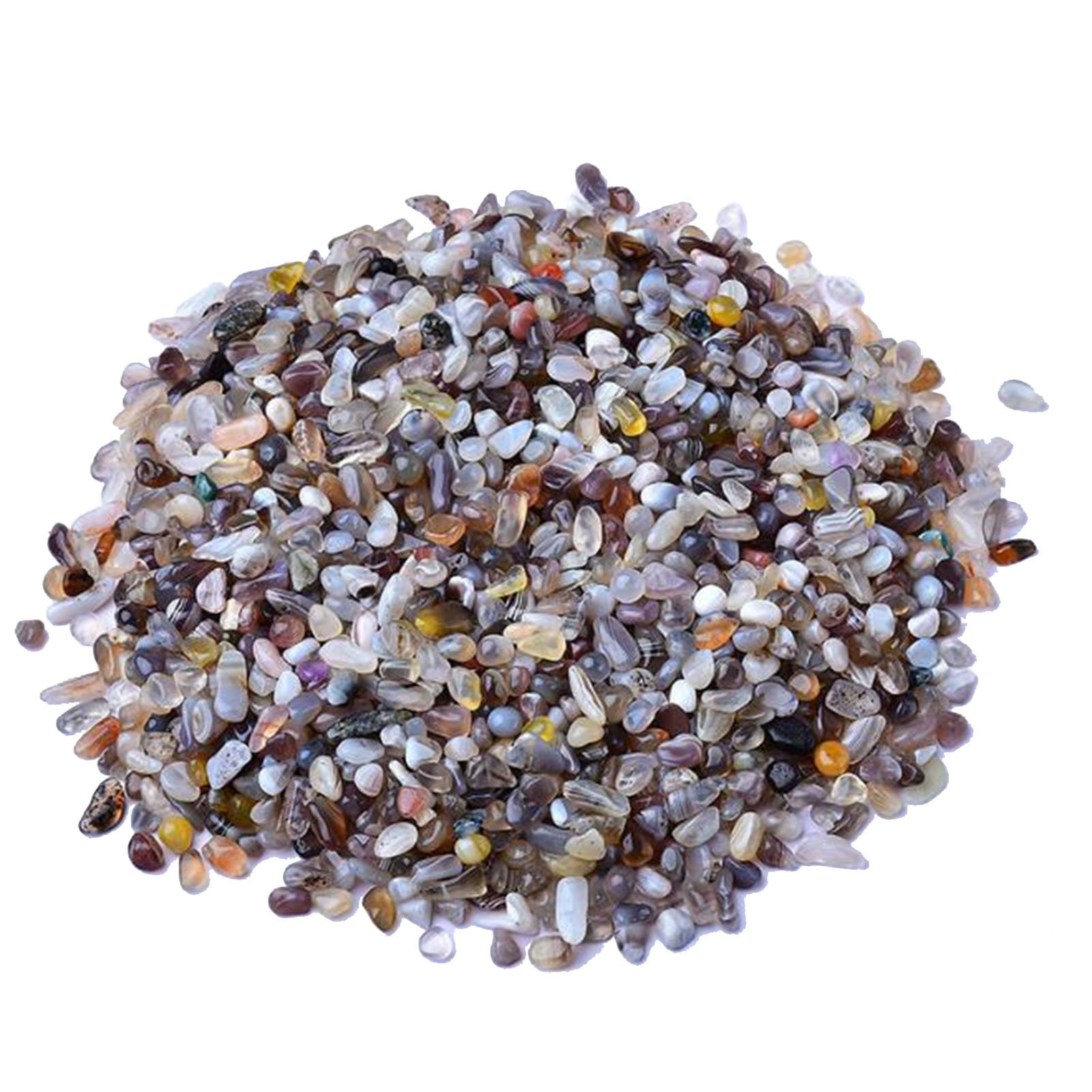 Crystal Agate Gravel ,Colorful Crystals Natural Stone Gravel,Decor Fish ...
