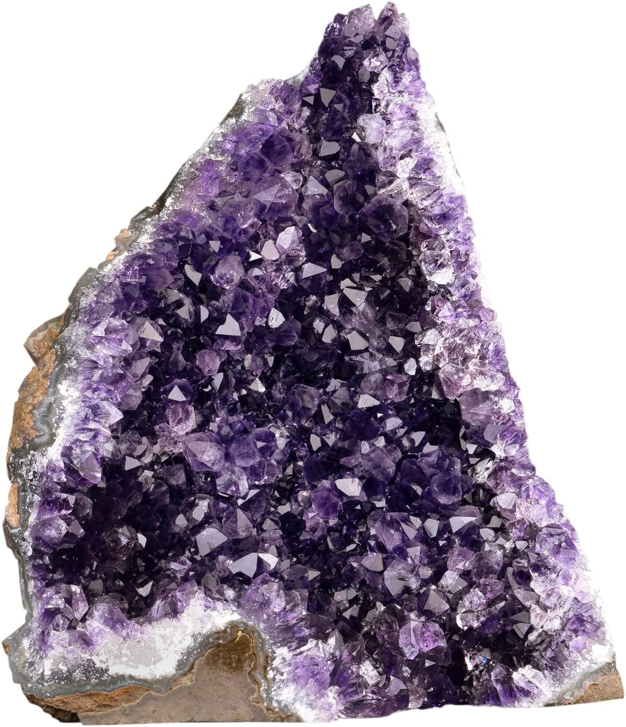 Crystal Allies Materials: All Natural Deep Purple Amethyst Crystal ...