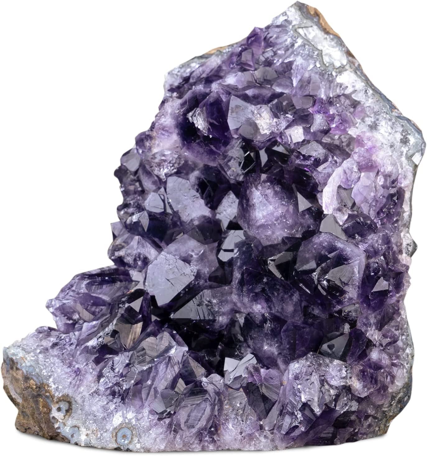 Crystal Allies Materials: All Natural Purple Amethyst Crystal Cluster ...
