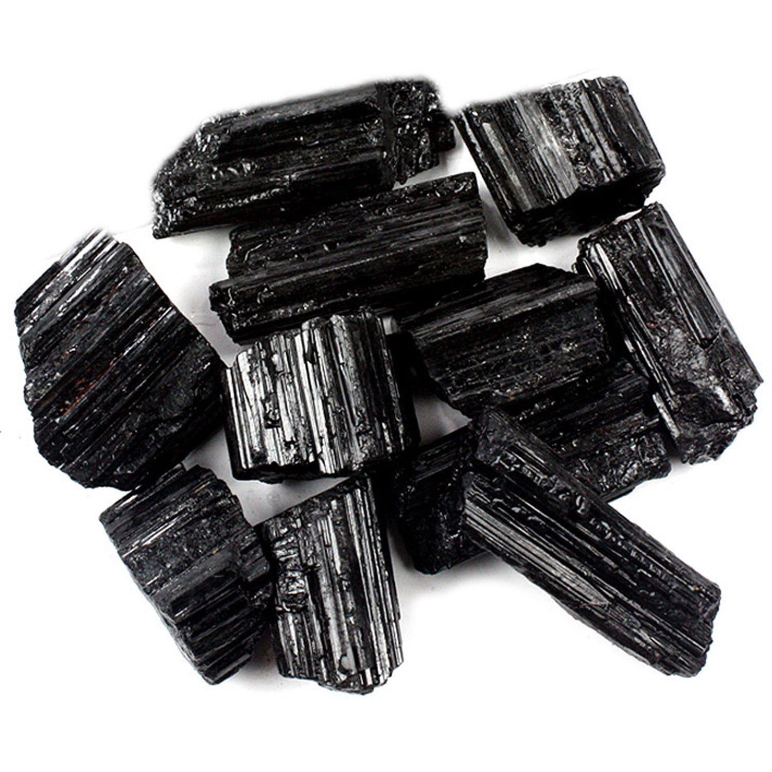 Crystal Allies Materials: Bulk Rough Black Tourmaline Crystals from ...