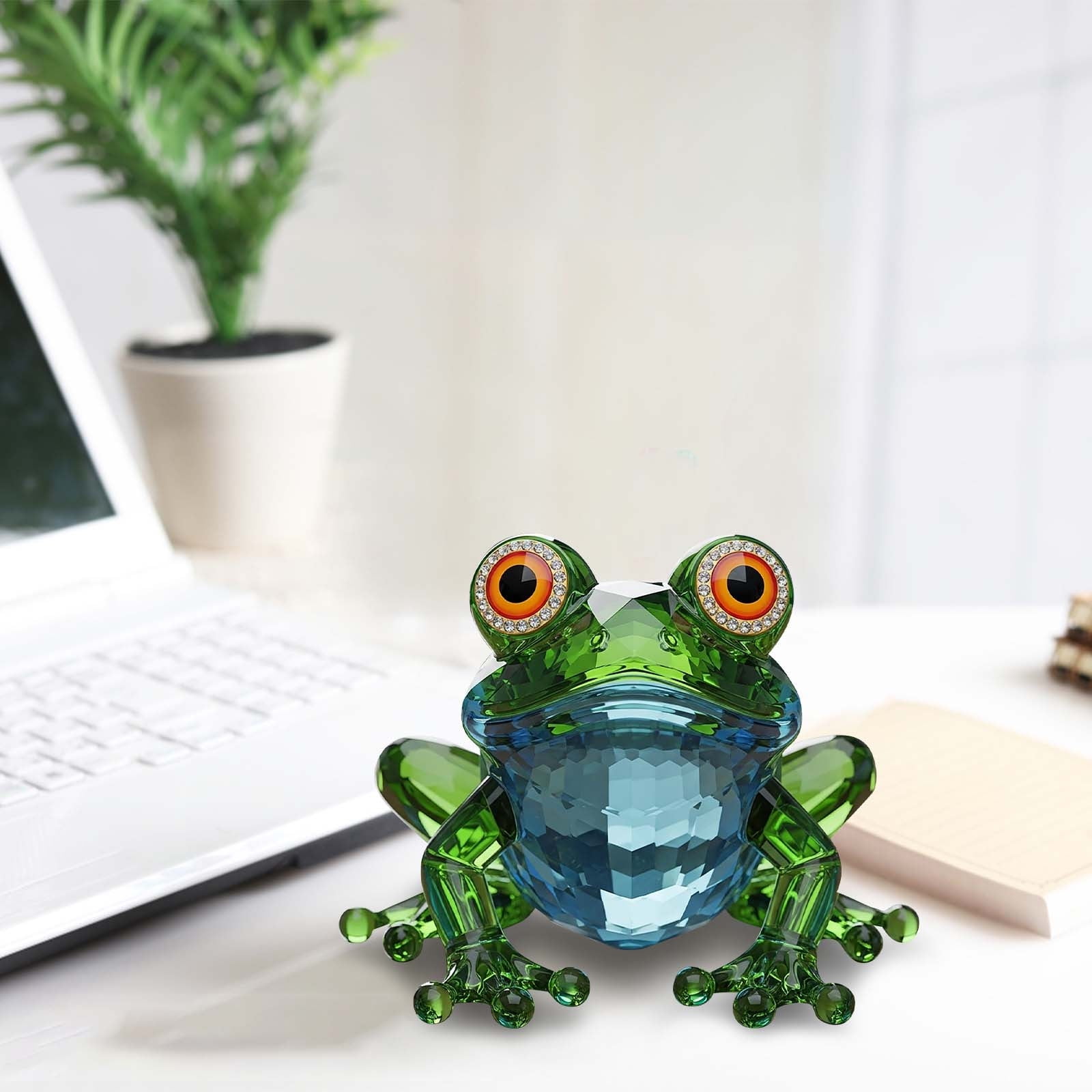 Crystal Animal Figurine | Elegant Crystal Statue Decorative Ornament ...