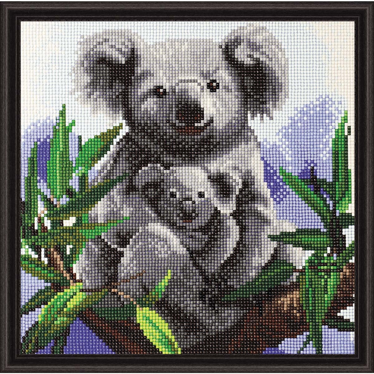 Crystal Art® Cuddly Koalas Kit & Frame Diamond Painting - Walmart.com