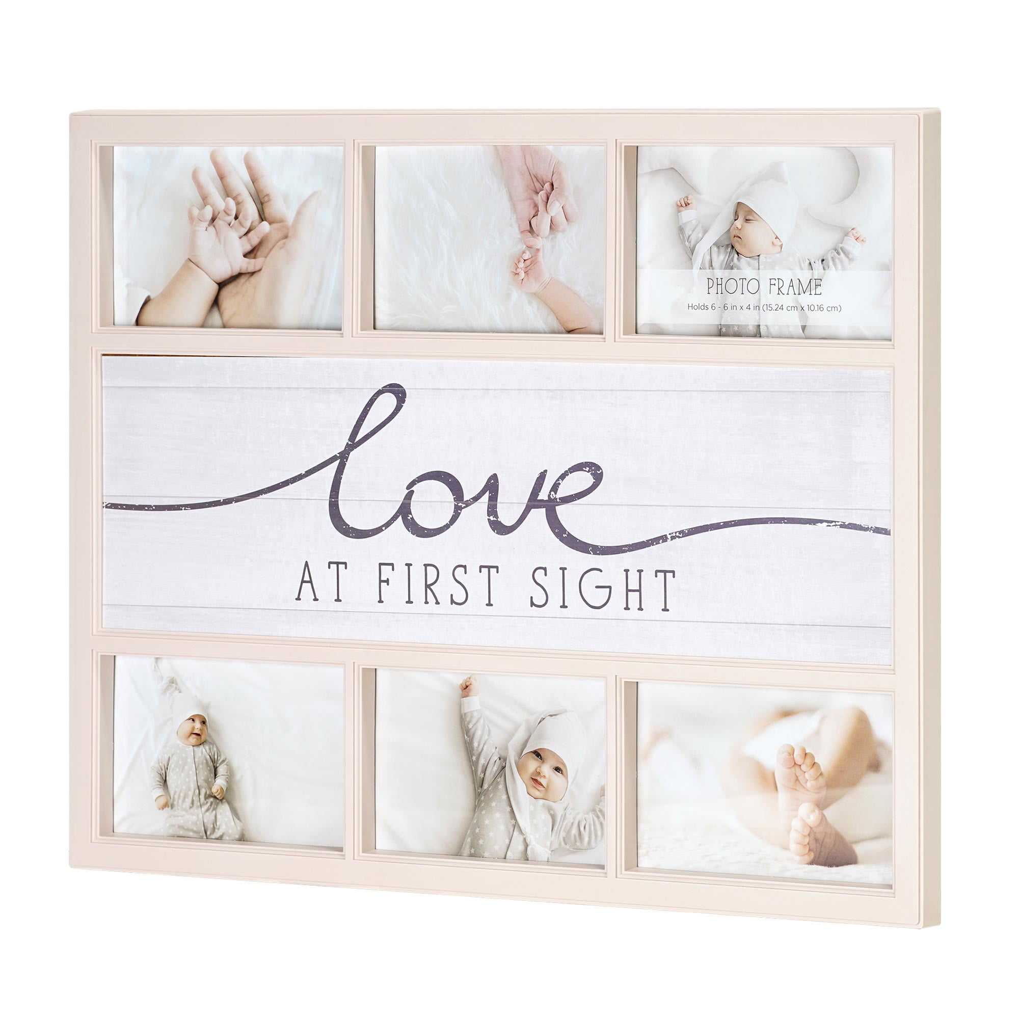 Love Blush Photo Collage Frame - Pink Wall Decor - 18.7 x 15 - Walmart.com