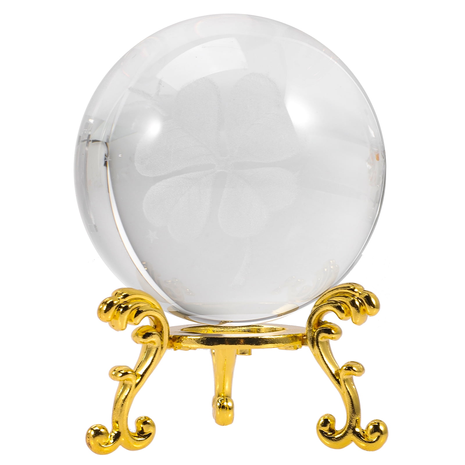 Crystal Ball Delicate Ornament Sphere Gift Office Decore TV Cabinet ...