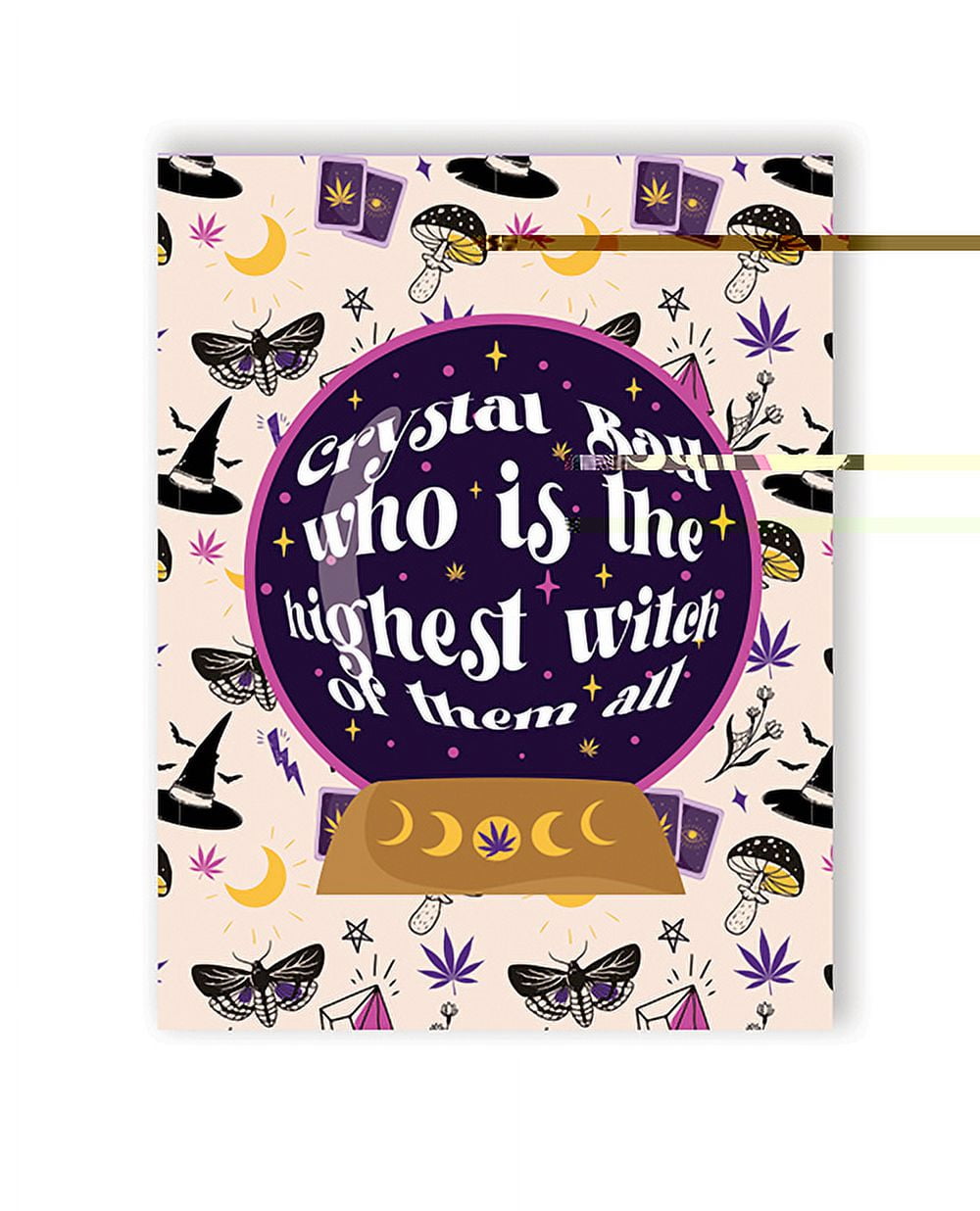 Crystal Ball Greeting Card - Walmart.com