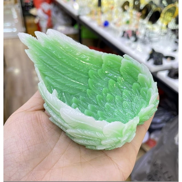 Crystal Ball Holder Decorative Crystal Ball Stand Wing Statue Shaped ...