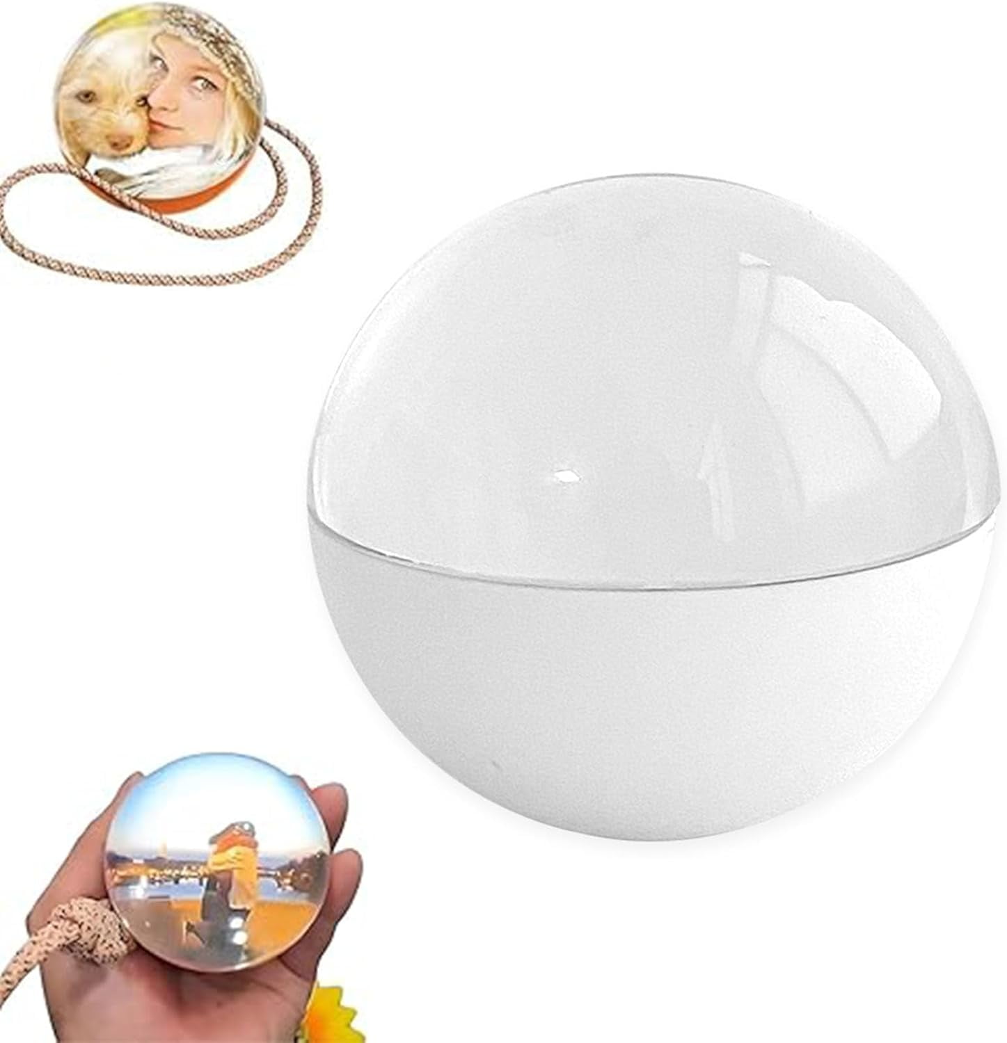Crystal Ball Video Player, 2.7inch Crystal Ball with Electronic Display ...