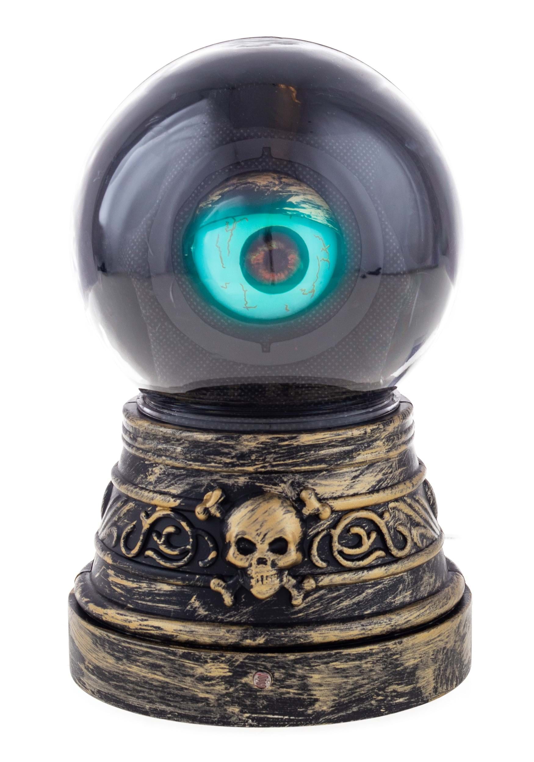 Crystal Ball with Blinking Evil Eye Decoration - Walmart.com