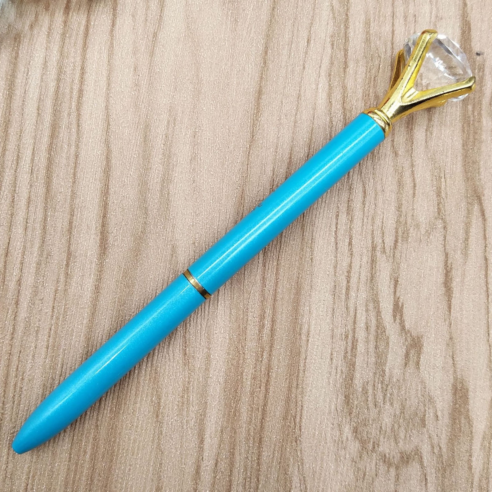 Crystal Ballpoint Pen with Metal Design 14cm Luxury Stationery Gift for ...