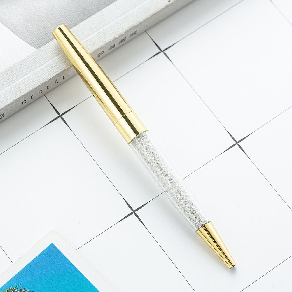 Crystal Ballpoint Pens Shining Gold Pen Ballpoint Pen Gifts for ...