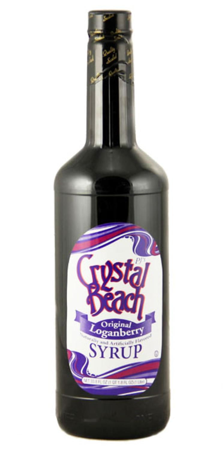 Crystal Beach Original Loganberry Drink Syrup - 1 Liter - Walmart.com