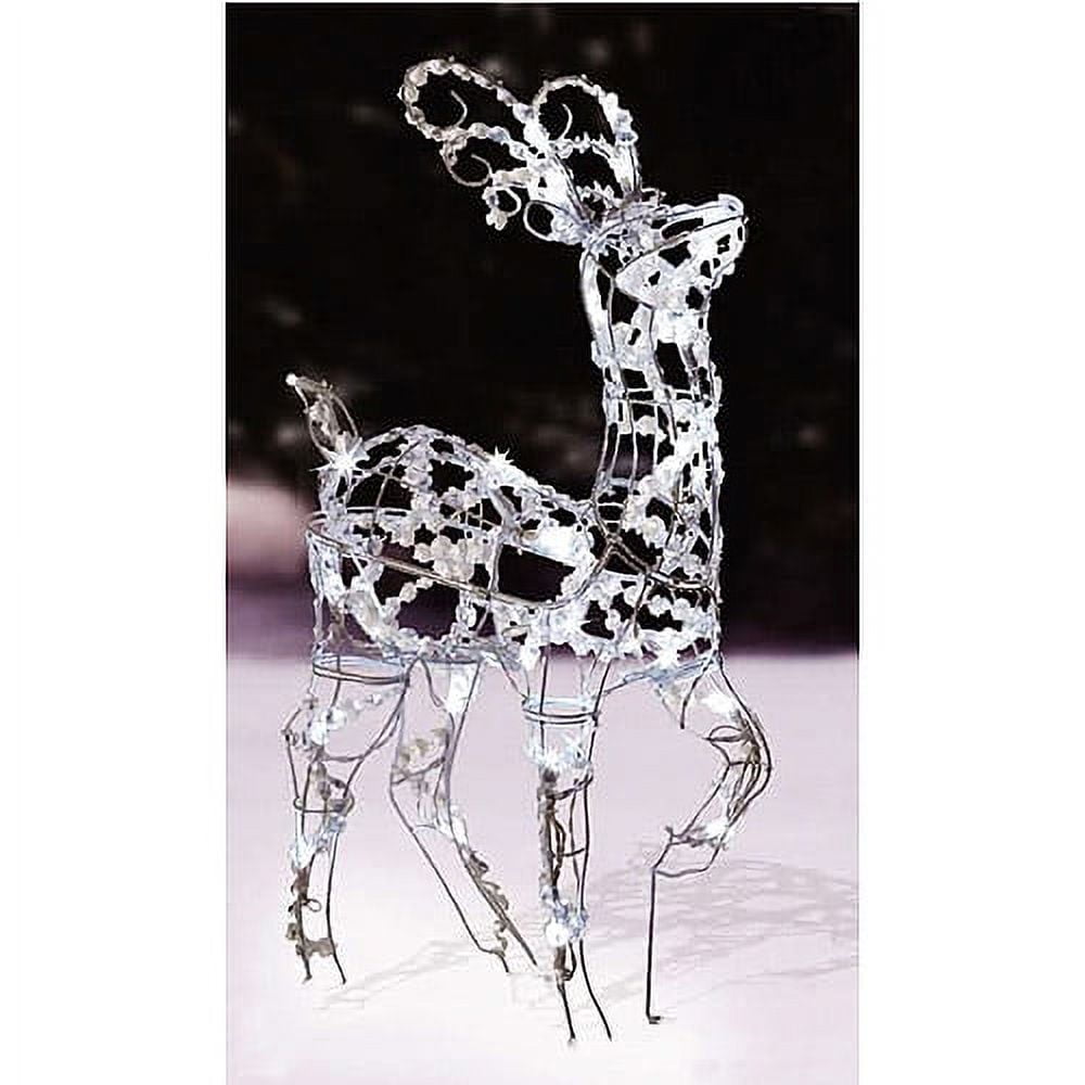 Crystal Bead Standing Buck, LED Lights - Walmart.com