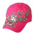 Vintage Baseball Cap Rocker Hat for Women Adjustable Cotton Hat for ...