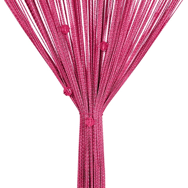 Crystal Beaded String Door Curtain Beads Fringe Room Divider Decor ...